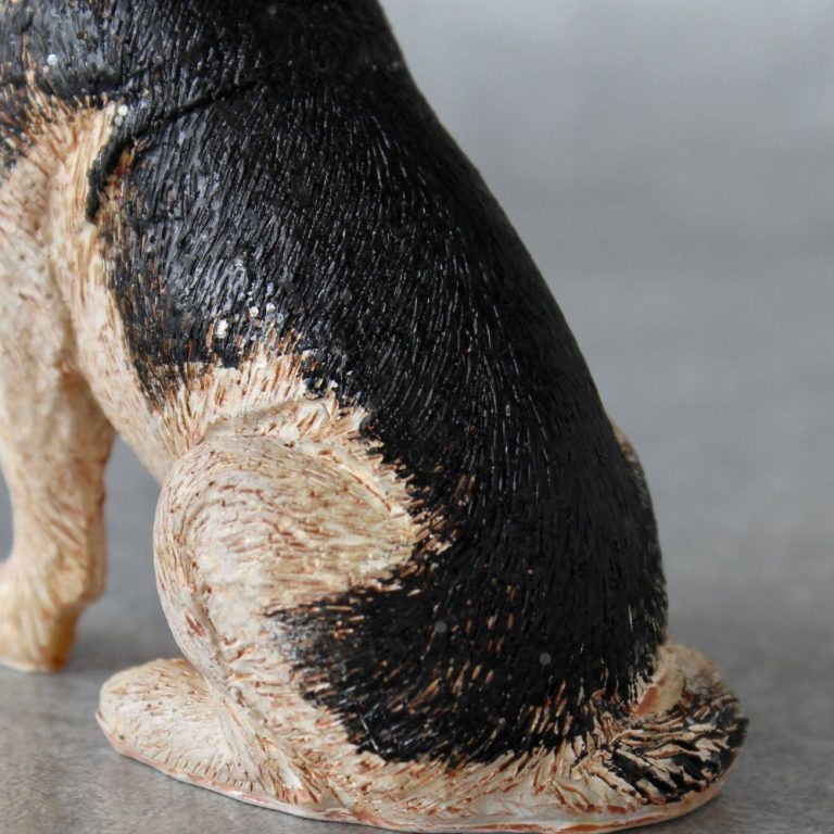 Black Mini Cattle Dog Statue - Set Of 2 | Dalisay