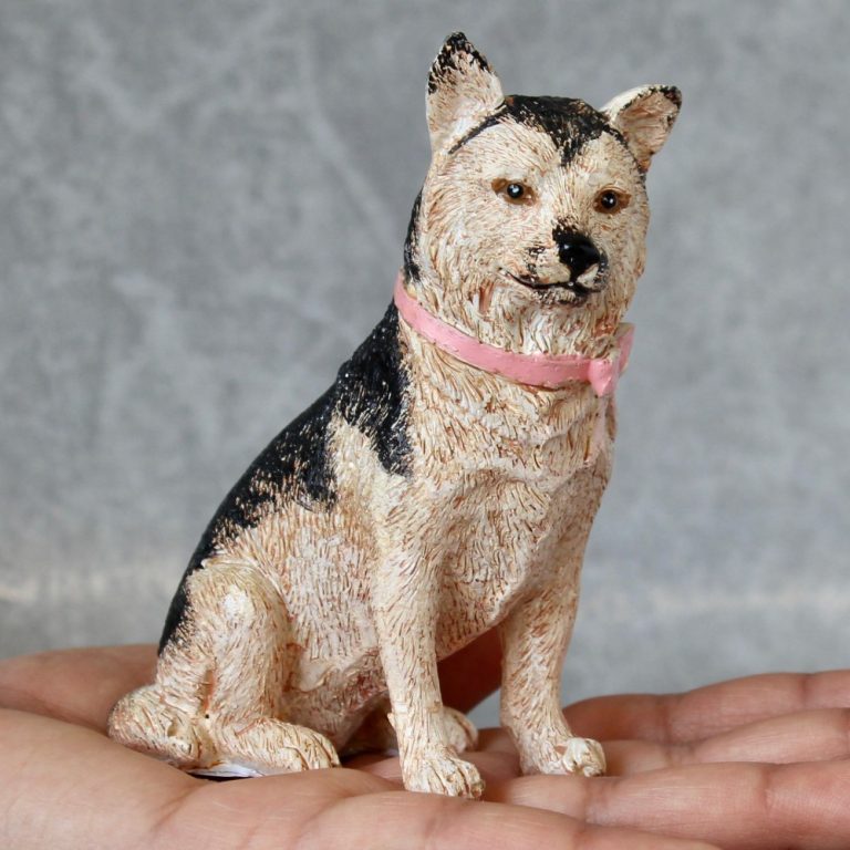 Black Mini Cattle Dog Statue - Set Of 2 | Dalisay