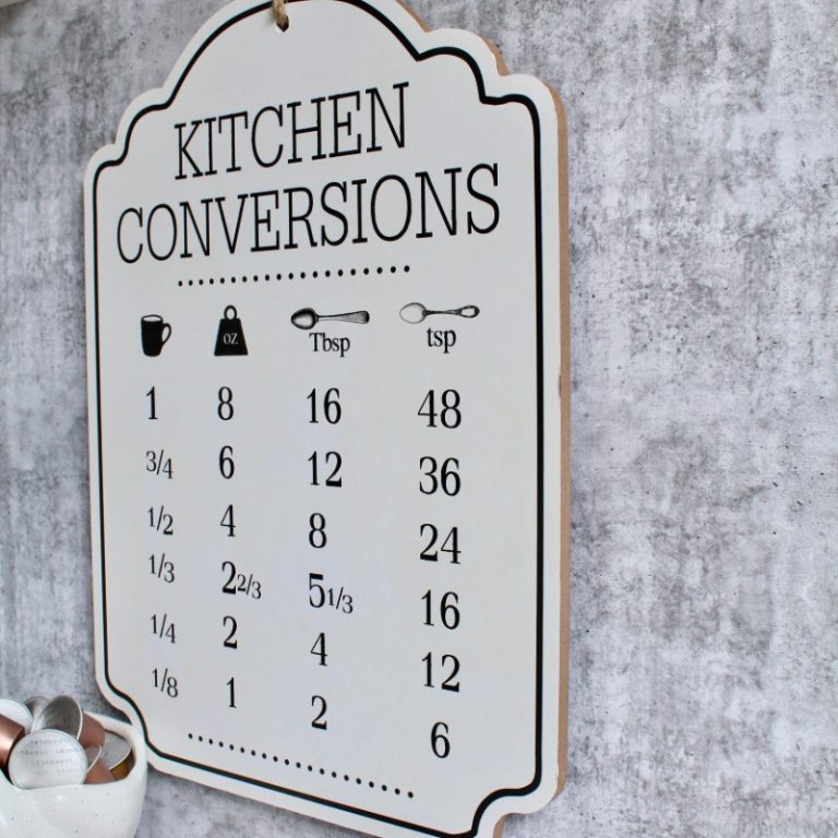 Kitchen Conversions Wooden Wall Plaque Sign, 40cm | Dalisay