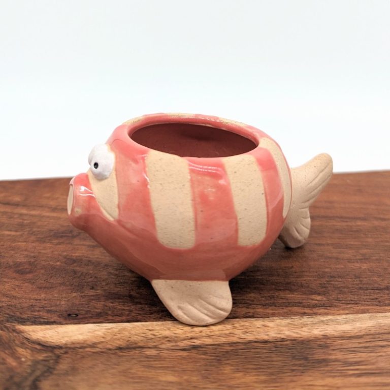 Coral Fish Planter Pot, 11cm | Dalisay