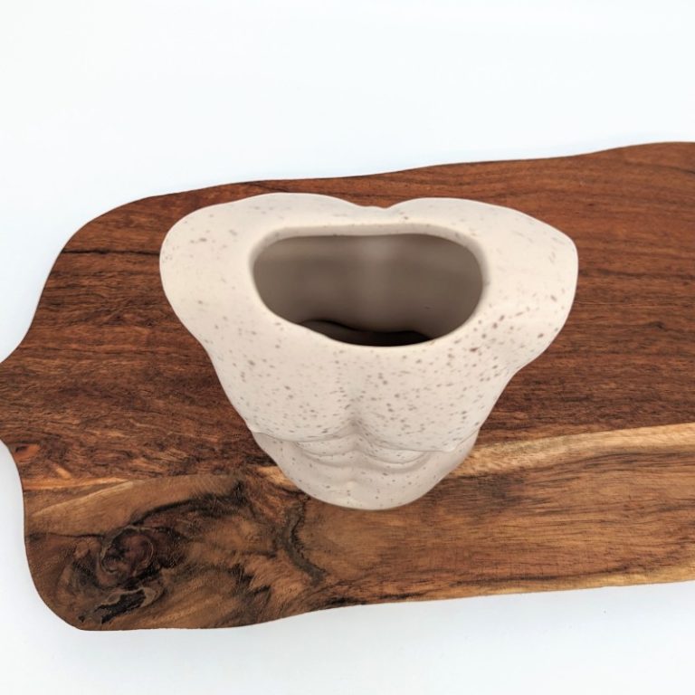 Male Body Abs Planter Pot, 12cm | Dalisay