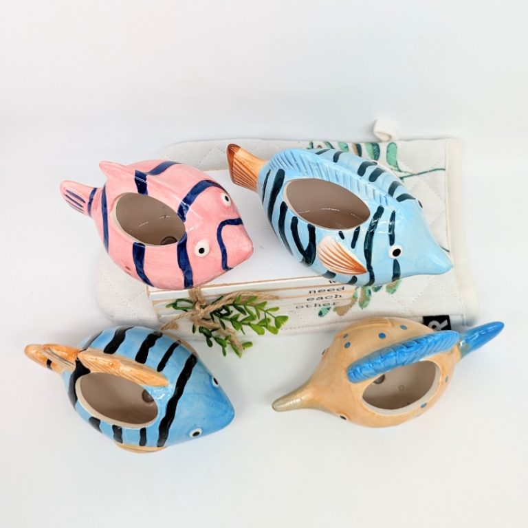 Colourful Fish Planter Pot | Dalisay