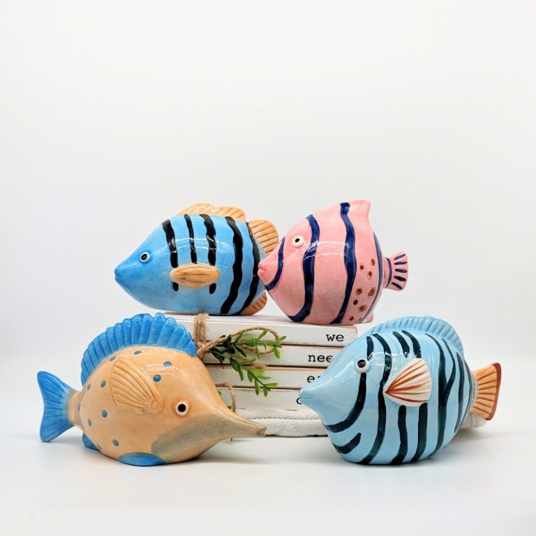 Colourful Fish Planter Pot | Dalisay