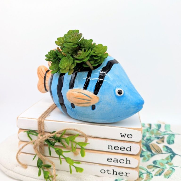 Colourful Fish Planter Pot | Dalisay