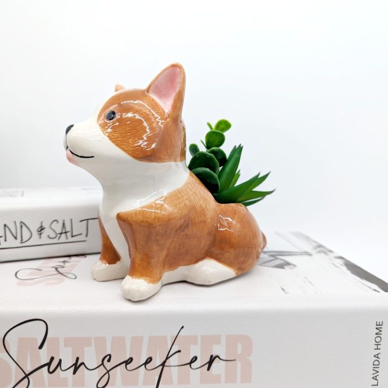 Corgi Dog Planter Pot | Dalisay