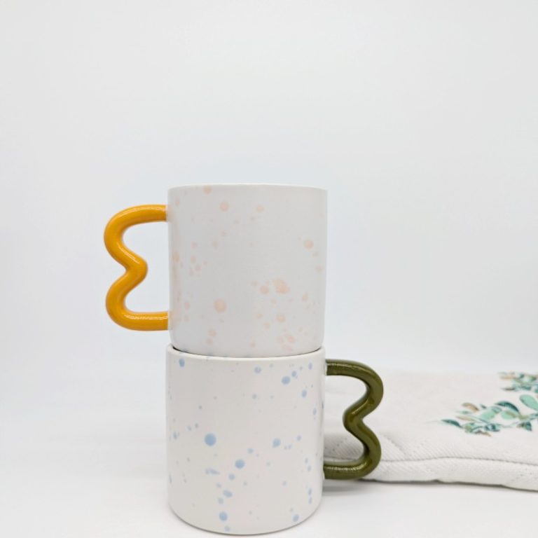 Spotty Ceramic Tea Coffee Mug | Dalisay