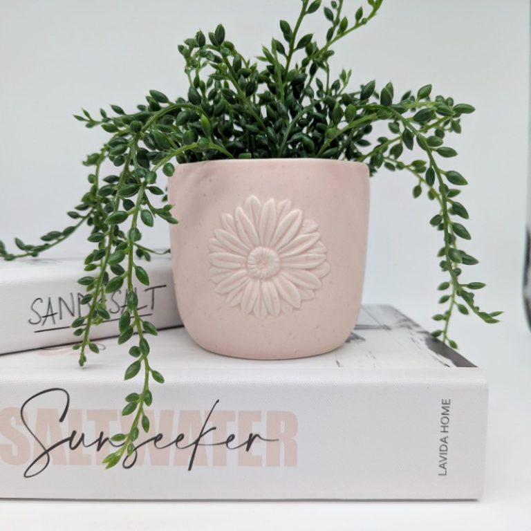 Pink Daisy Flower Planter Pot | Dalisay