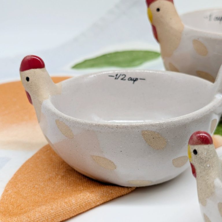 Chicken Measuring Cups 4 Piece Set | Dalisay